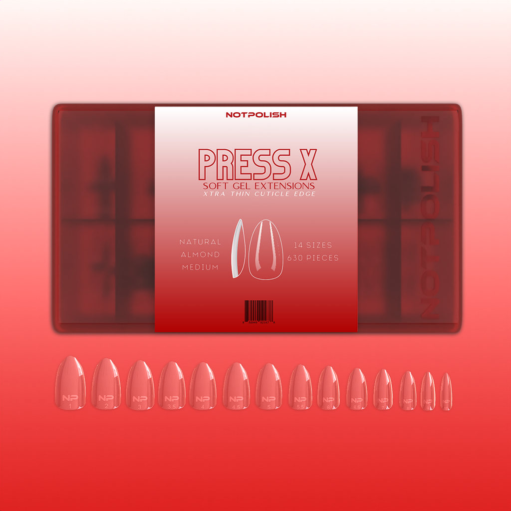 PRESS X- TIP CASE 630 PCS – Notpolish Inc