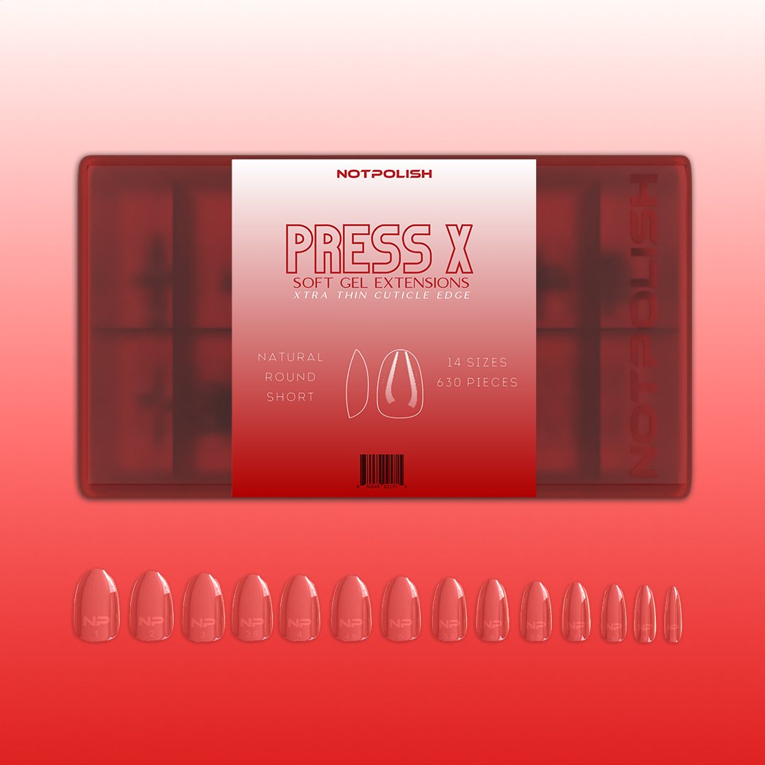PRESS X- TIP CASE 630 PCS – Notpolish Inc