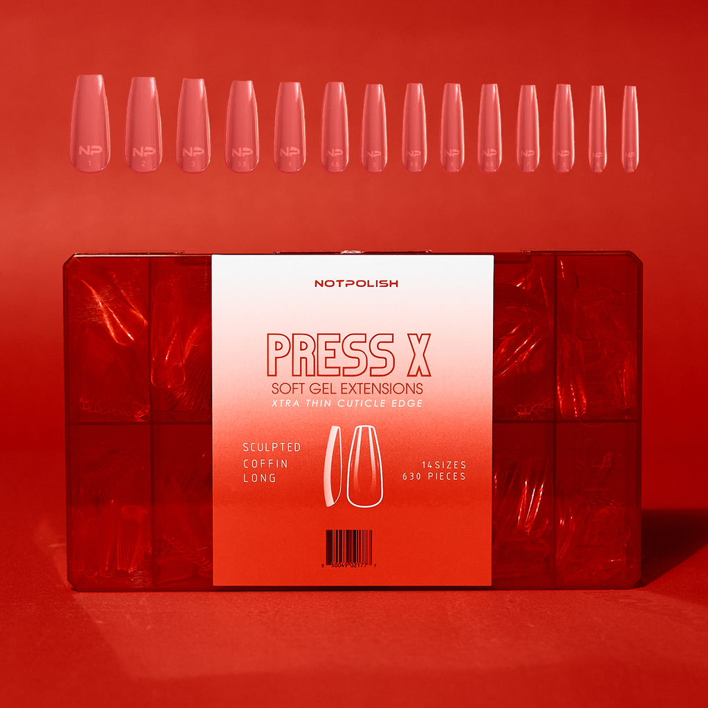 PRESS X- TIP CASE 630 PCS – Notpolish Inc