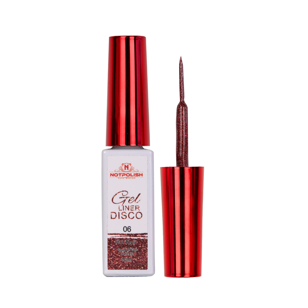 Nail Polish Liner: Sparkly Disco Gel Liner Kit - Buy Now – Notpolish Inc